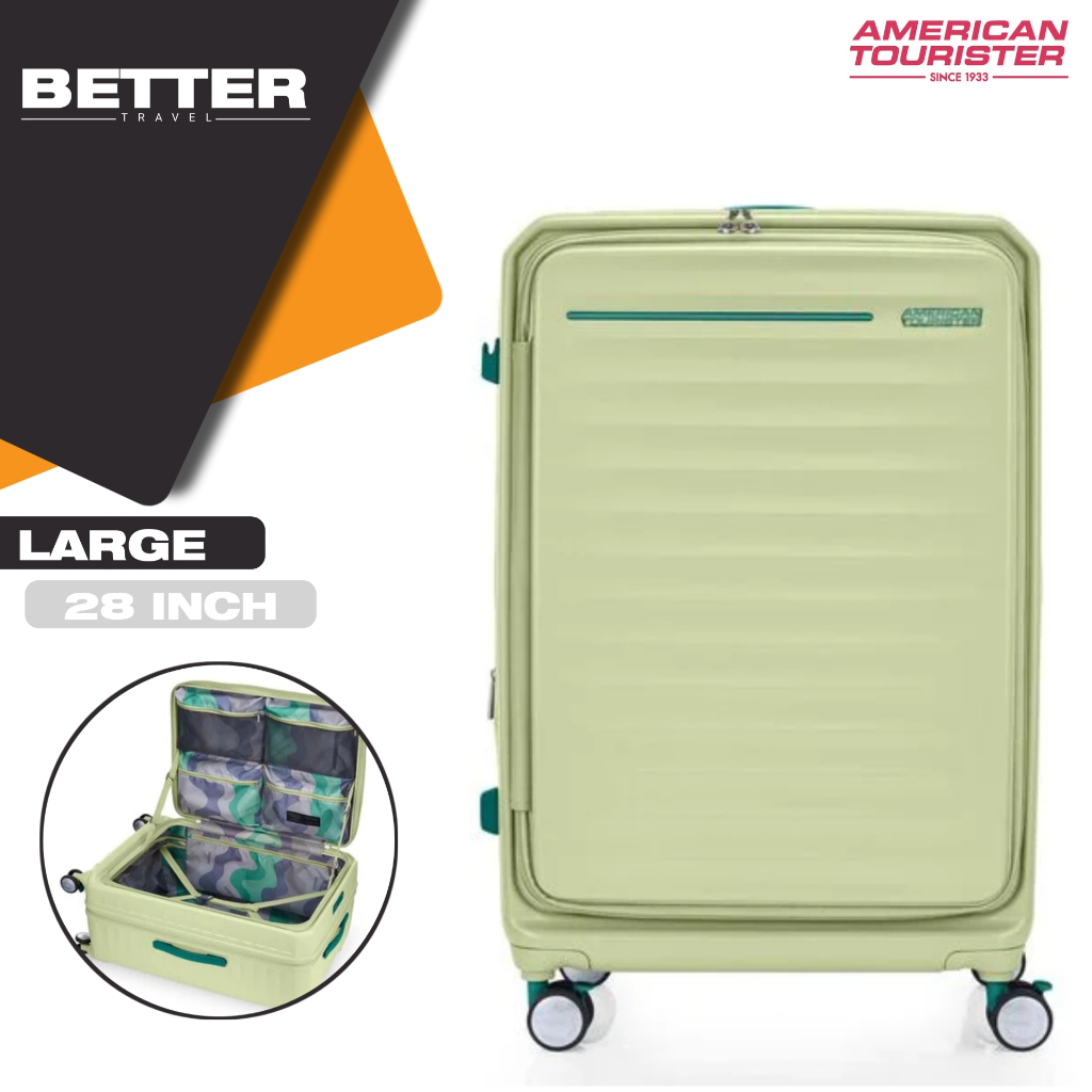 Jual Koper AMERICAN TOURISTER 28 inch TSA lock anti theft double zipper ...