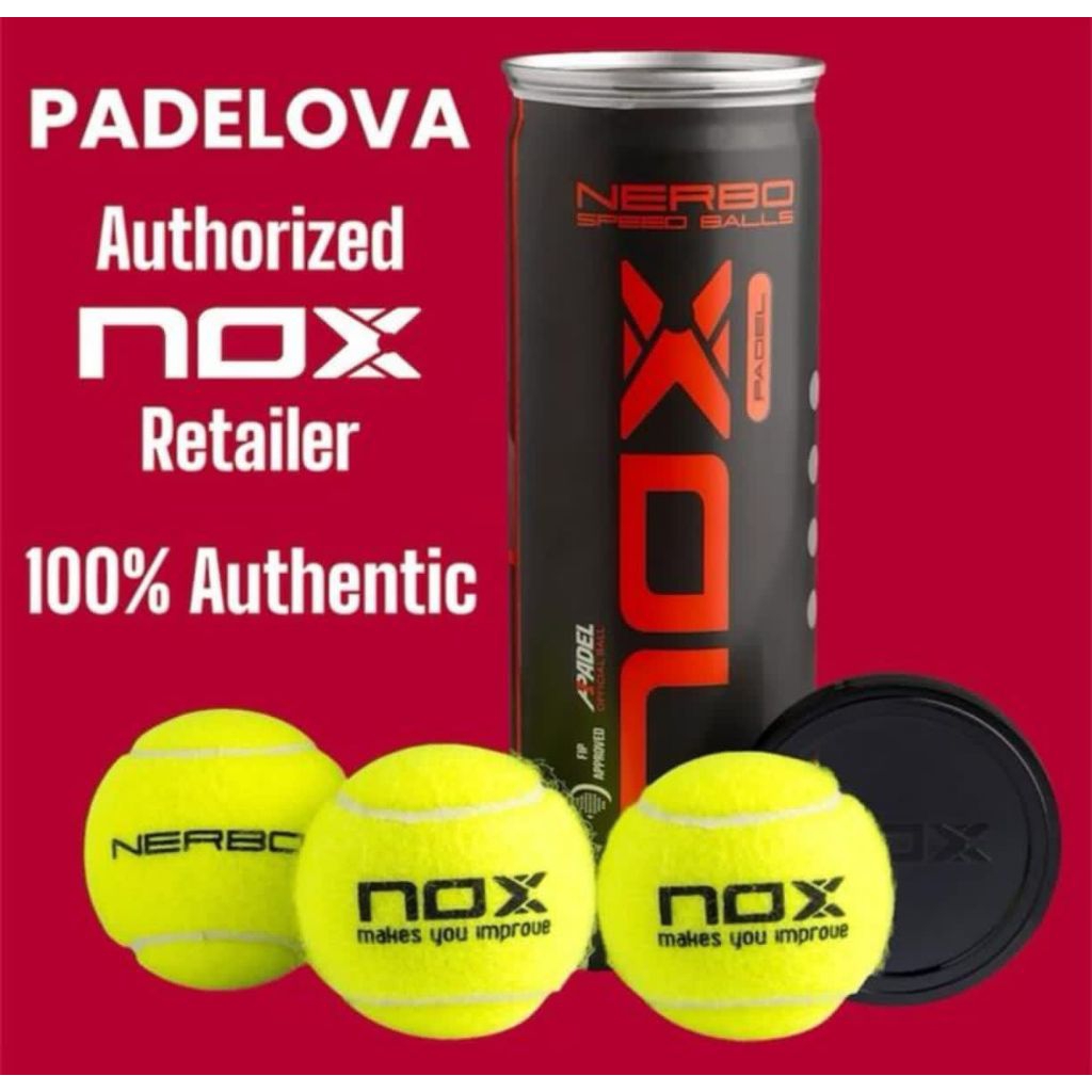 Jual NOX Nerbo Balls Padel Ball / Bola Padel ORIGINAL | Shopee Indonesia