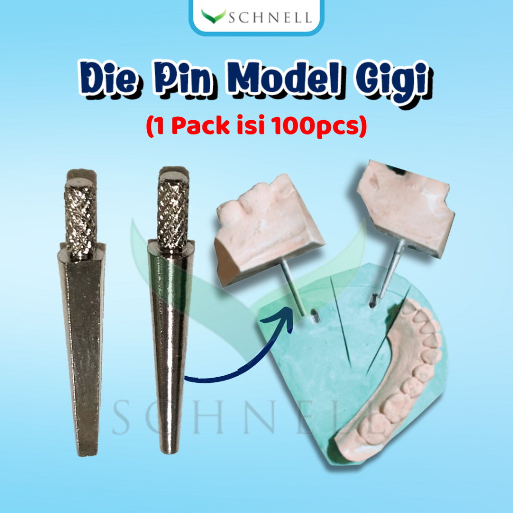 Jual Dental Die Pin / Pindex / Dowel Pins / Dye Sistem Pasak Model Gigi ...