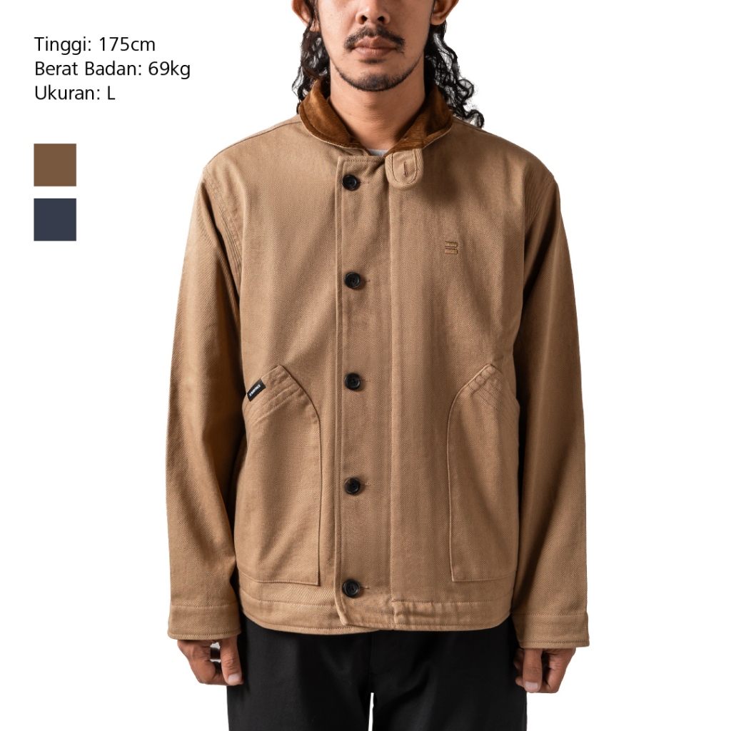 Jual Bodypack Cuervo Outer Deck Jacket Hangout Casual Harian Comfort ...
