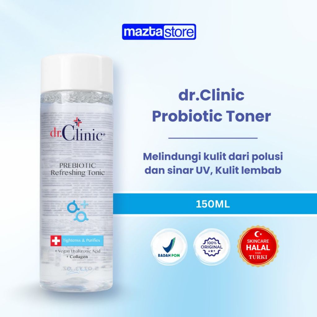 Jual dr.Clinic Probiotic Toner Wajah 150 ml Hydrating Brightening Dry ...