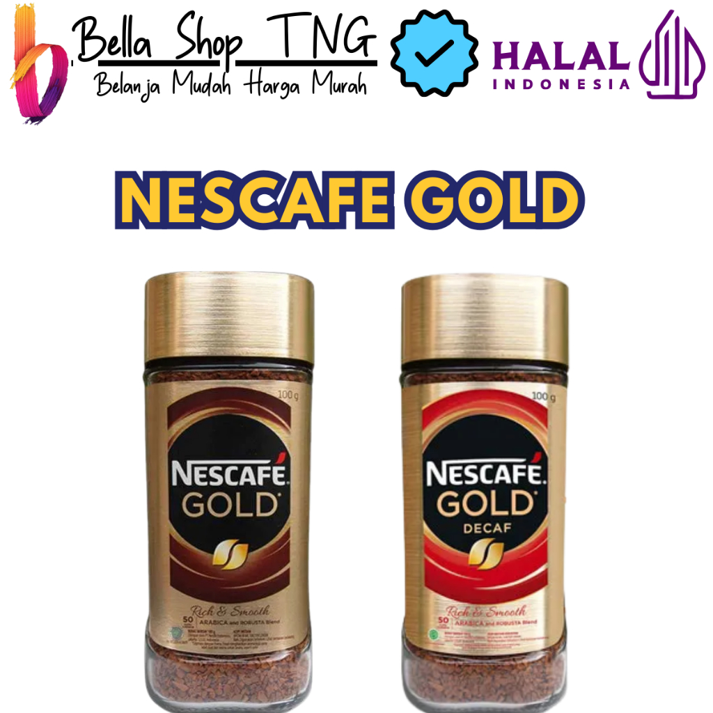 Jual NESCAFE Classic GOLD Rich and smoot Kopi Instan Kopi Hitam Jar ...