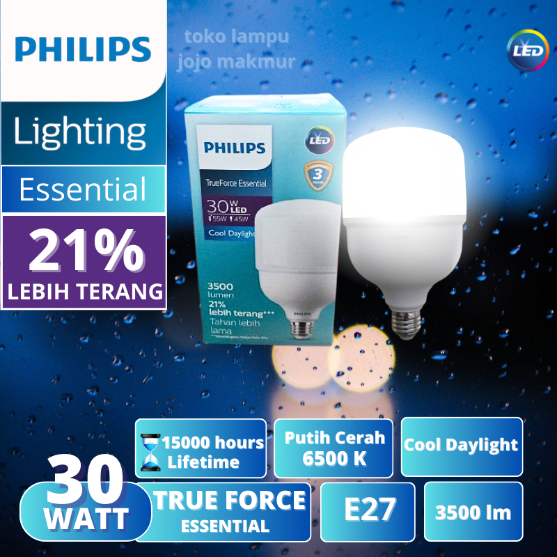 Jual LAMPU PHILIPS LED CAPSULE 30W 30 WATT KAPSUL PHILIPS TFORCE ...