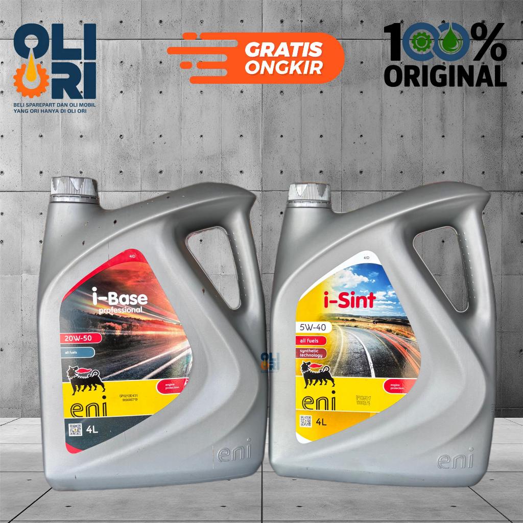 Jual Oli Mobil Bensin| Oli Eni I-Base Profesional 20W-50, I-Sint 5W-40 ...