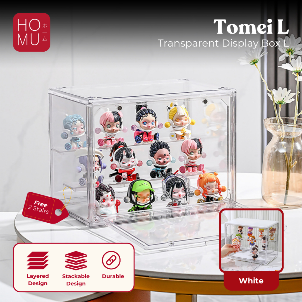 Jual HOMU TOMEI Transparent Storage Display Box PREMIUM Acrylic Action ...