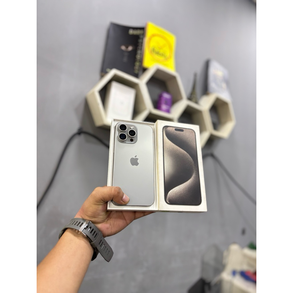 Jual Iphone 15 Promax 256Gb Ibox Fullset Original second Likenew ...