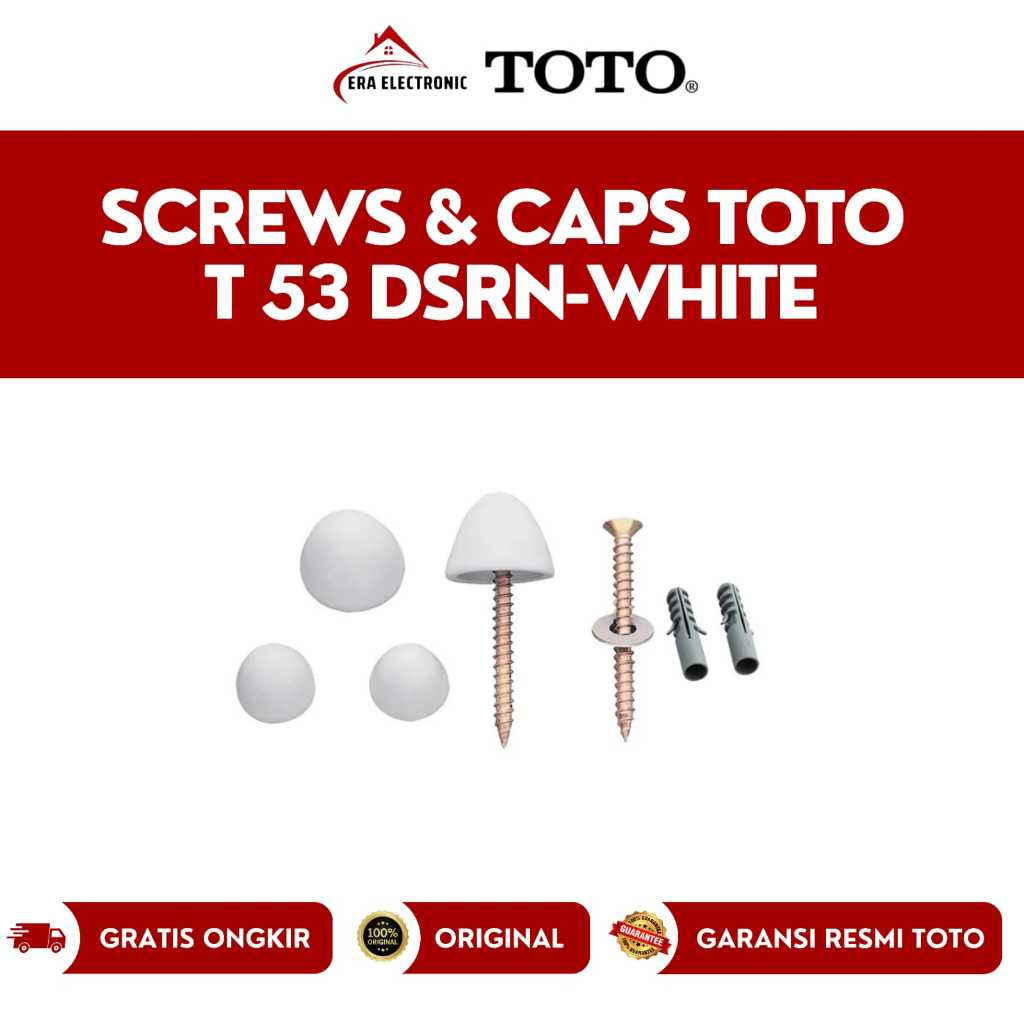 Jual Baut Closet Duduk TOTO T53DSRN / T53DSR / T 53 DSRN / T 53 DSR ...