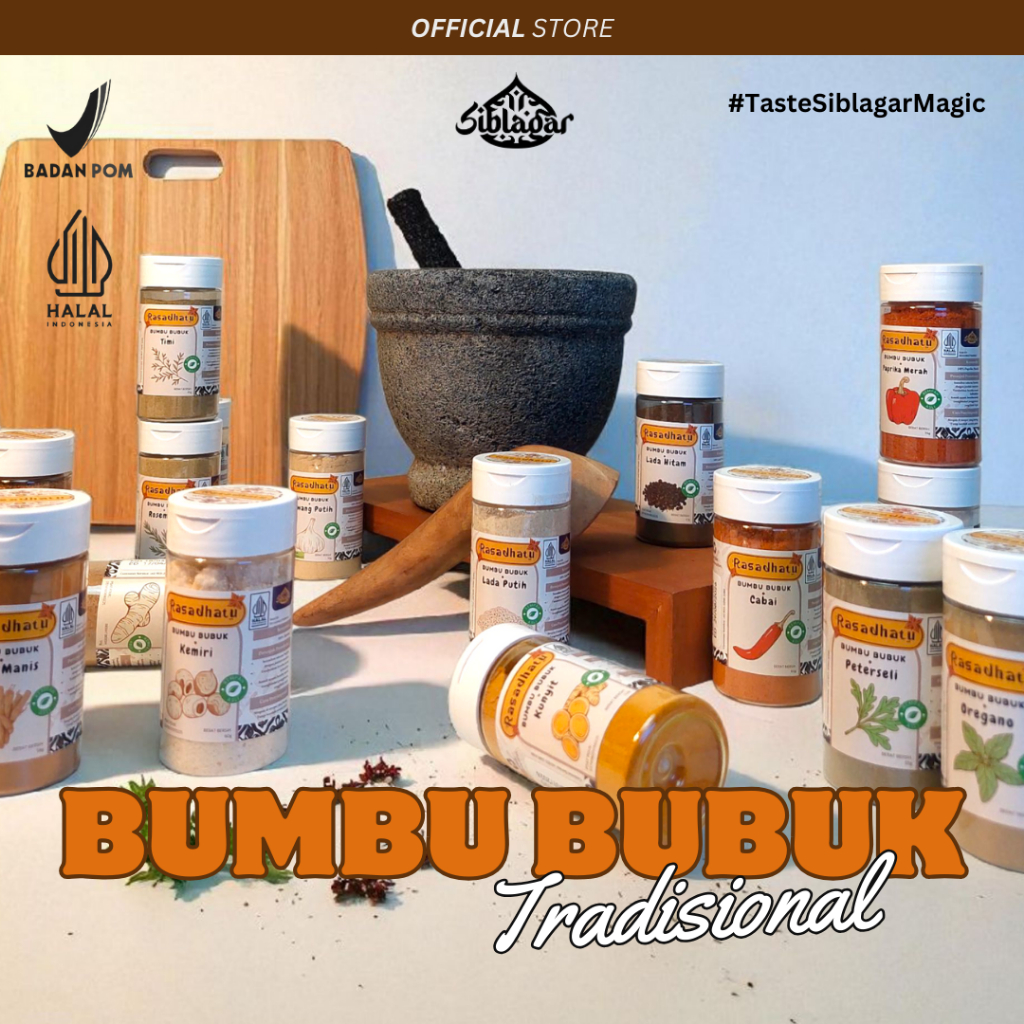 Jual SIBLAGAR Bubuk Rempah tradisional Premium - Halal 100% dan PSAT ...