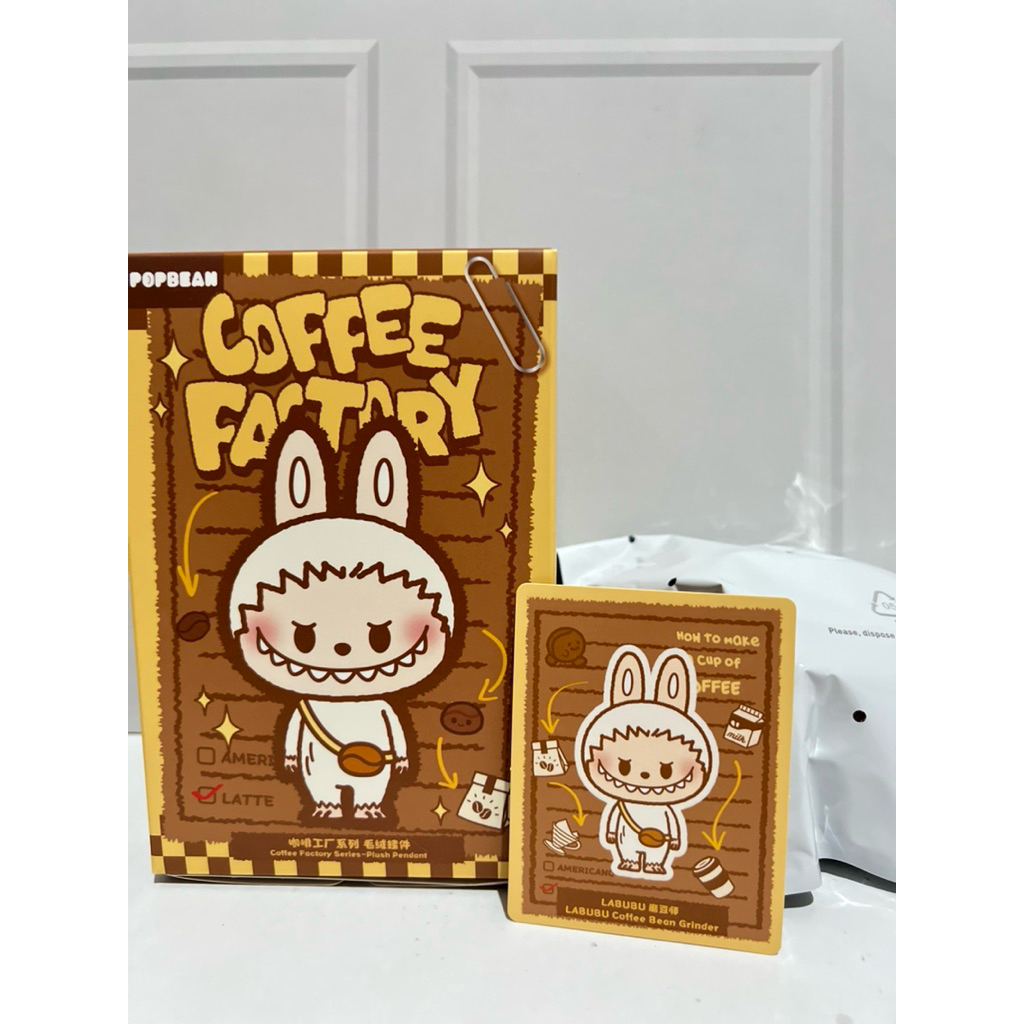 Jual [READY INDONESIA] Labubu Coffee Factory | Selected Labubu Brown ...