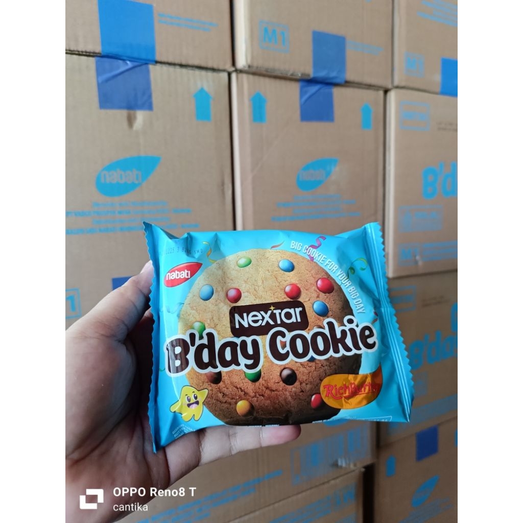 Jual NEXTAR BDAY COOKIES (1000 an)isi 10 pcs | Shopee Indonesia