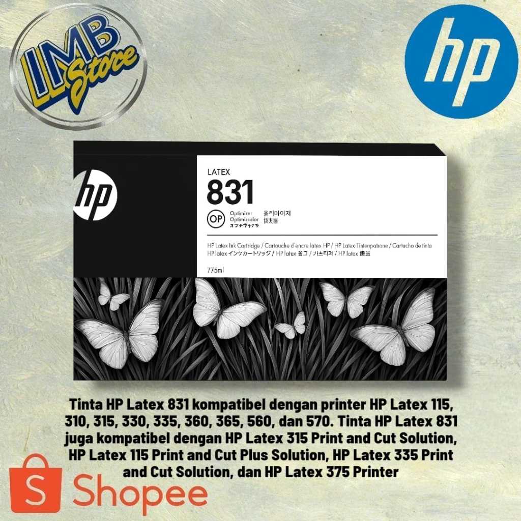 Jual Tinta Hp Latex 831 CZ706A Optimizer OP Original | Shopee Indonesia