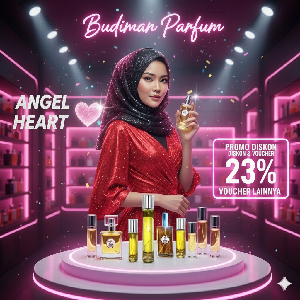 Jual BUDIMAN PARFUM ANGEL HEART Parfum Refill Super Tahan Lama/Parfum ...