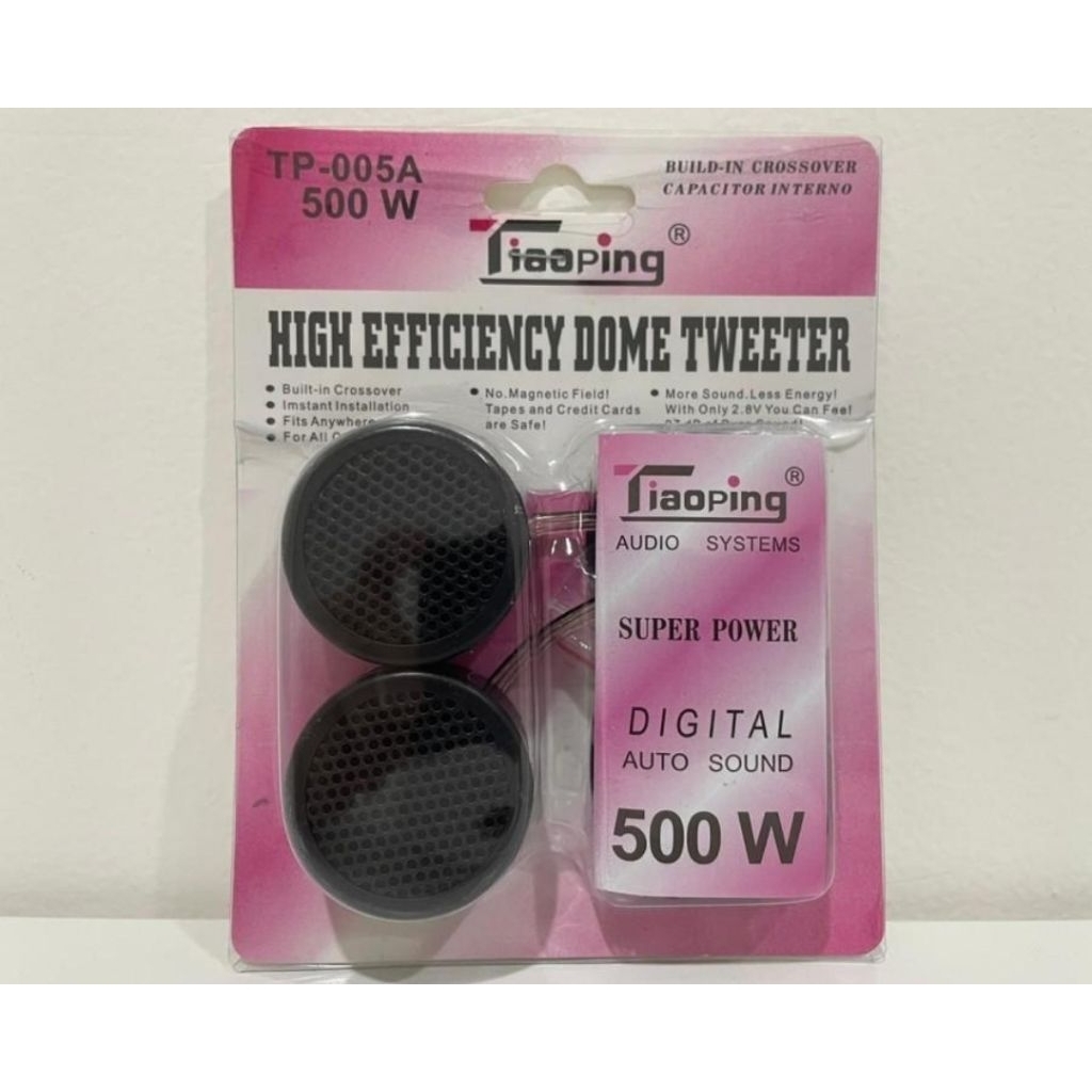 Jual Twitter mobil Tweeter Mobil 500W TP 005/ Dome | Shopee Indonesia