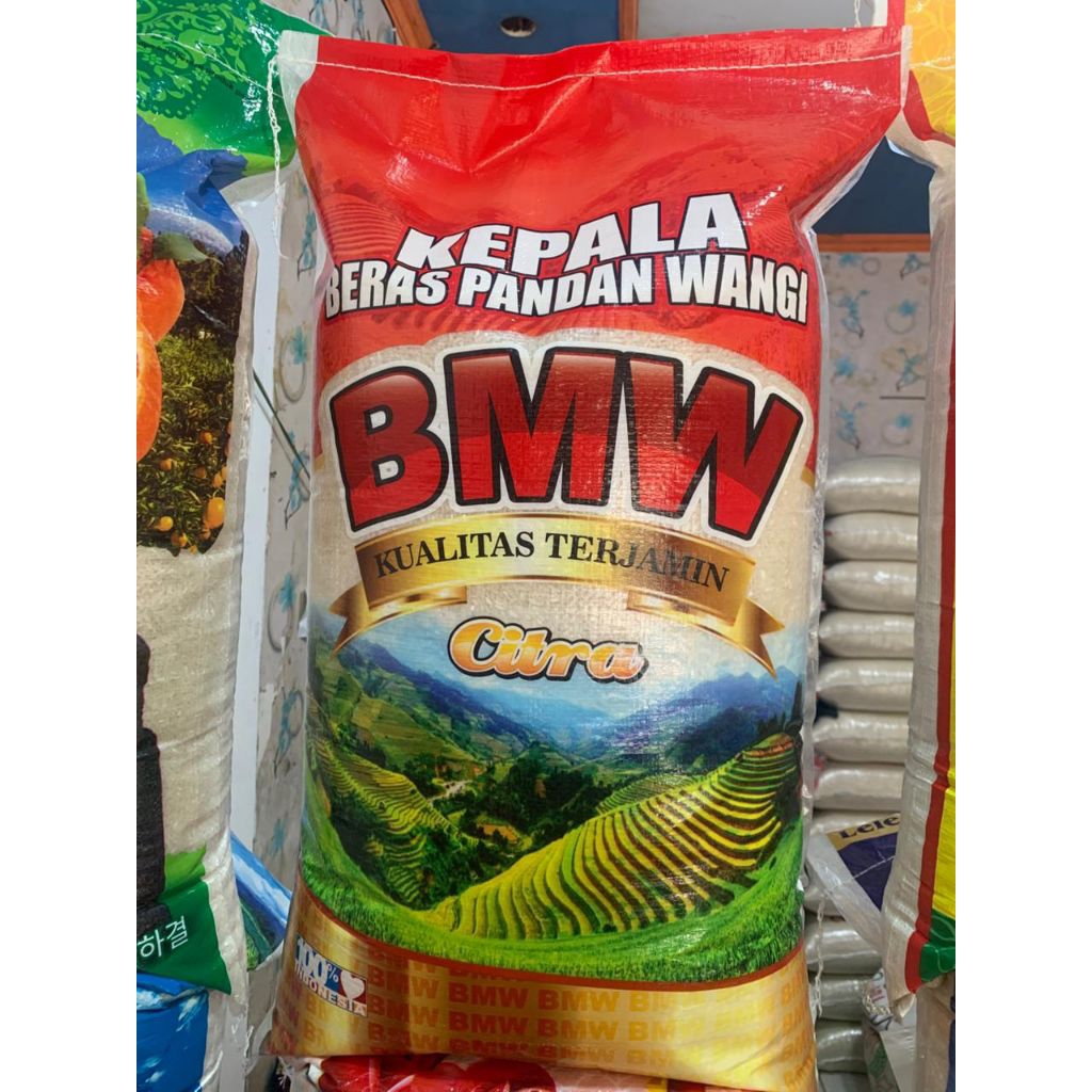 Jual BERAS SLYP CAP BMW CITRA 20KG 10KG 5KG | Shopee Indonesia