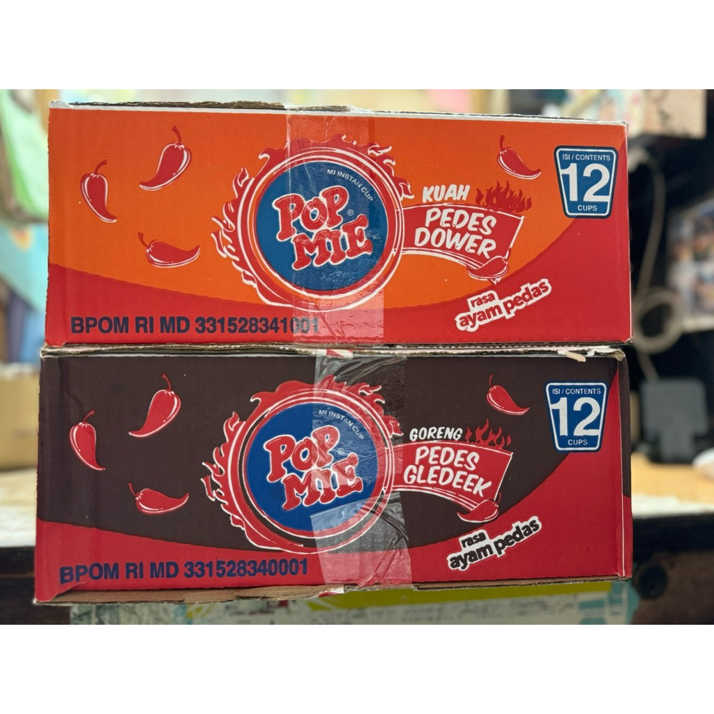 Jual Pop mie Pedes Dower 75 gram @ 12 cup / 1 dus | Shopee Indonesia