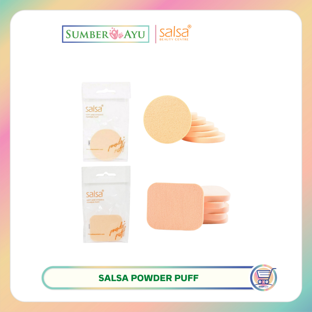 Jual SUMBER AYU | SALSA POWDER PUFF-SPON SEGI BASAH - BULAT BASAH ...