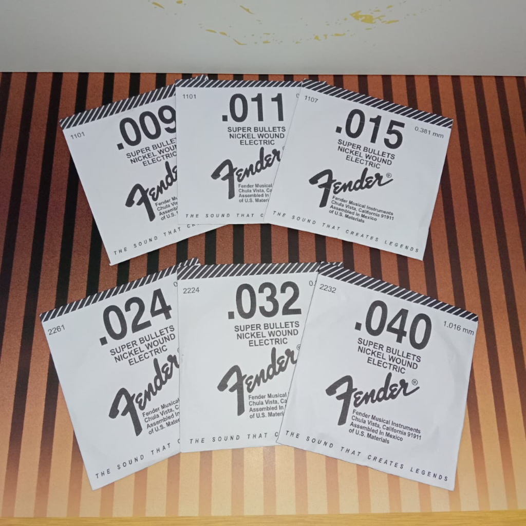 Jual SENAR FENDER SATUAN | SENAR GITAR FENDER ECERAN | SENAR GITAR ...