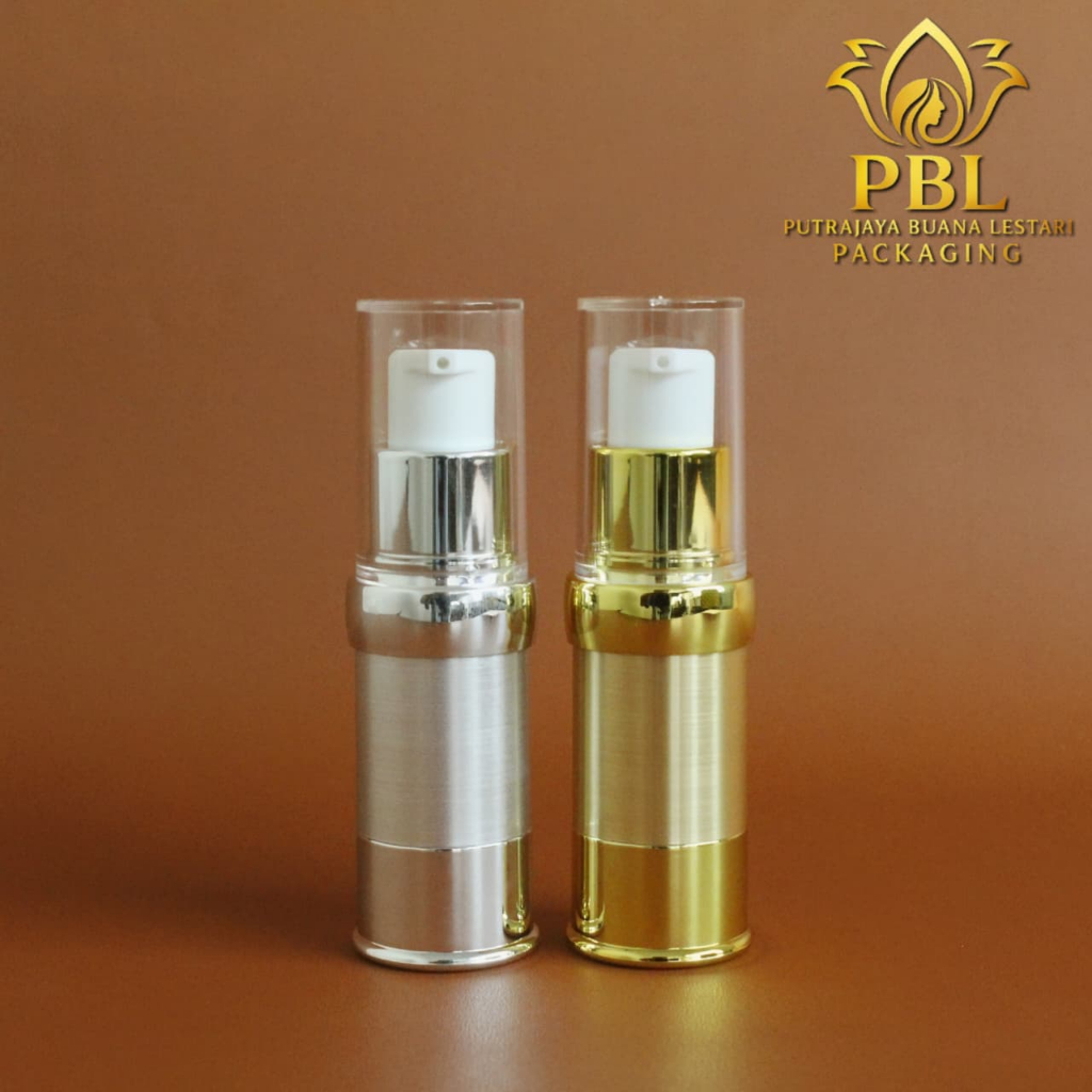 Jual Botol Serum Airless Pump 10ml UV / Botol Airless Pump Acrylic ...