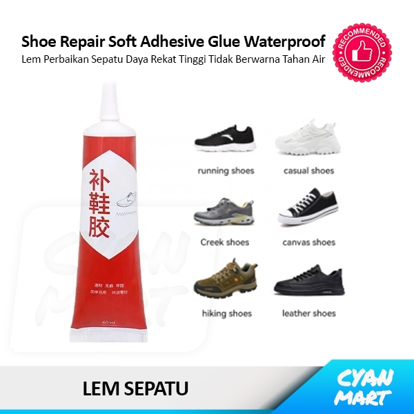 Jual Lem Sepatu Kuat Perekat Sneakers Perbaikan Sepatu Lari Tahan Air ...