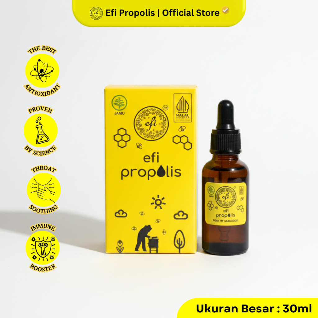Jual Efi Propolis Official Store - Ukuran Besar - Original / Asli 100% ...