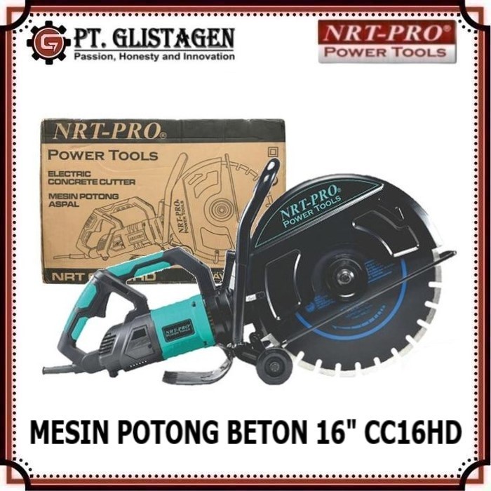 Jual NRT PRO CC 16 HD Mesin Potong Aspal Beton Concrete Saw Cutter 16 ...