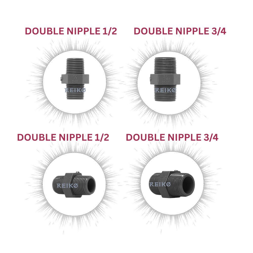Jual DOUBLE NIPPLE RUCIKA 1/2"-3" Inch PVC / DOUBLE NEPEL RUCIKA 1/2"-3" Inch | Shopee Indonesia