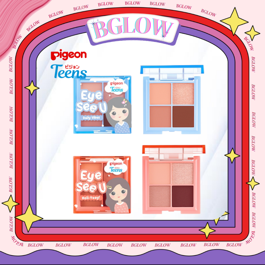 Jual Pigeon Teens Eye See U Eye Shadow 3.2gr |Makeup Remaja |4in1 ...