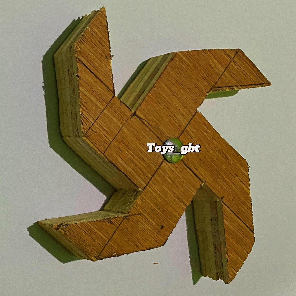 Jual Gasing Triplek Kayu Viral Spinning Top Murah Meriah - Kualitas ...