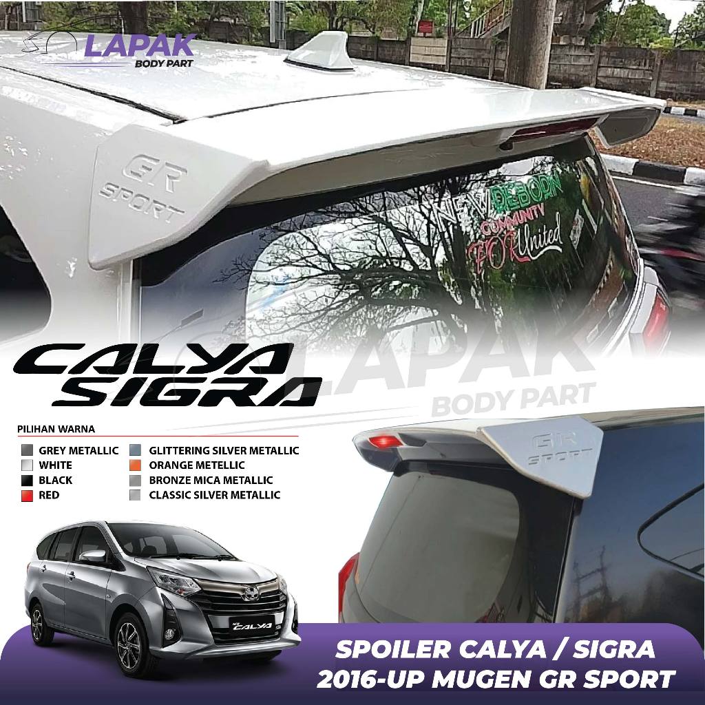 Jual Spoiler Calya / Sigra 2016 2017 2018 2019 2020 2021 2022 2023 2024 ...