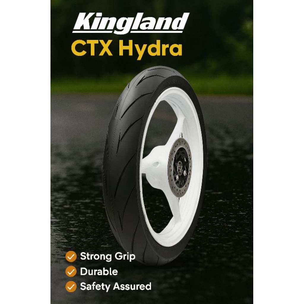 Jual Ban Kingland Ctx Hydra Ukuran 90/80 14 Soft Compund 100% Original ...