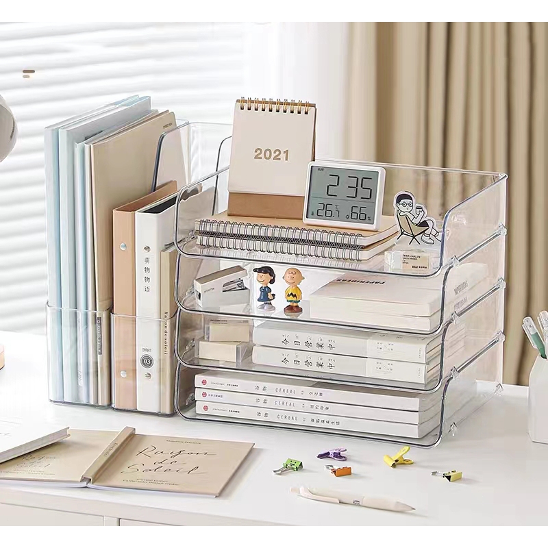 Jual Kertas A4 Document Organizer Storage Box Kotak Penyimpanan File ...