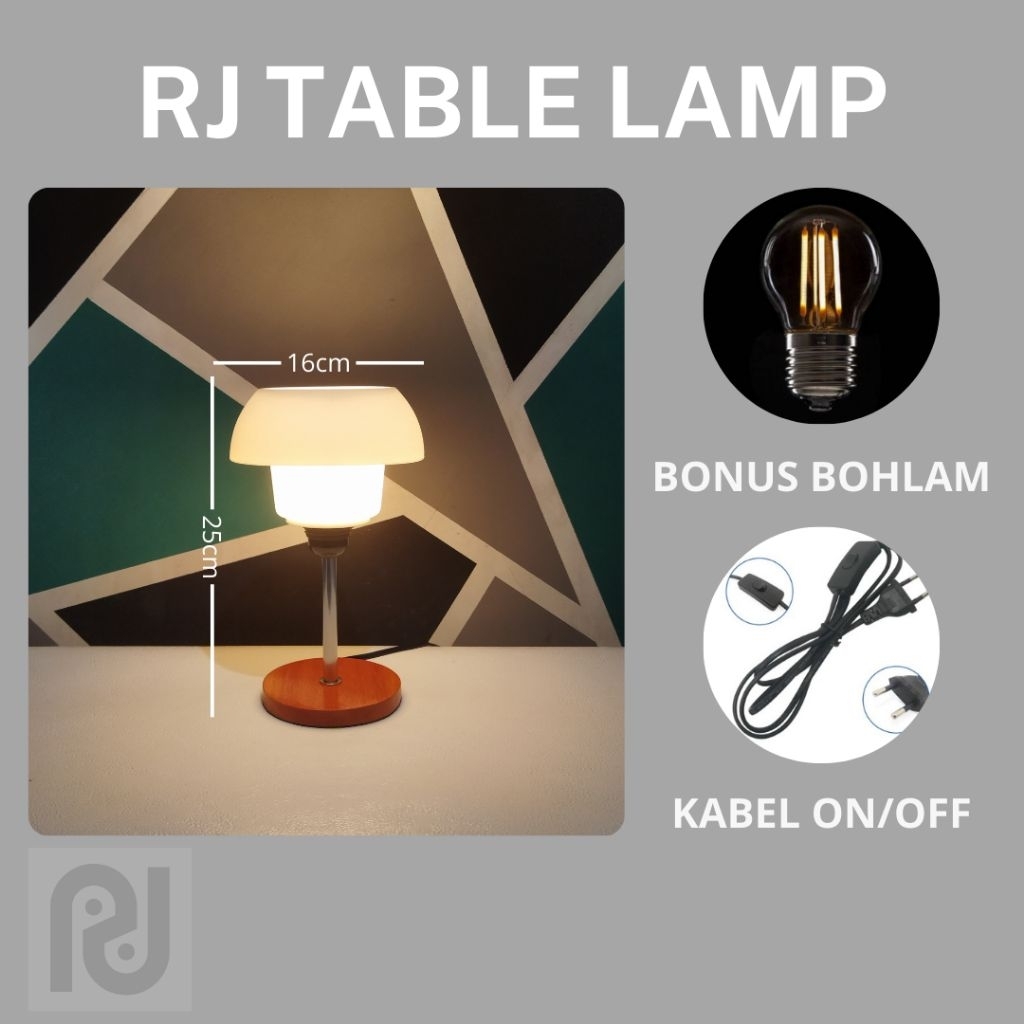 Jual TABLE LAMP LAMPU HIAS LAMPU MEJA LAMPU TIDUR NIGHT LAMP BULAT ...