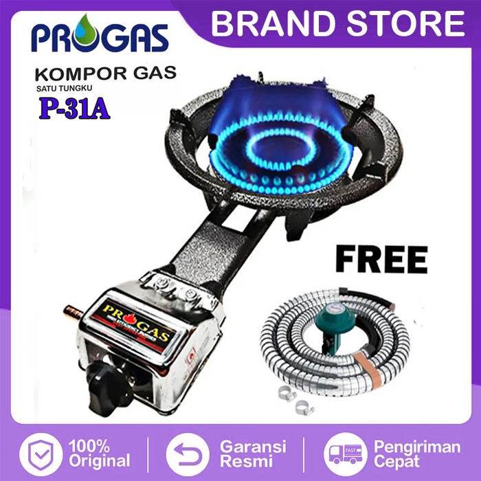 Jual Kompor cor / Kompor mata seribu Progas PG 31 A Progas Bonus Selang ...