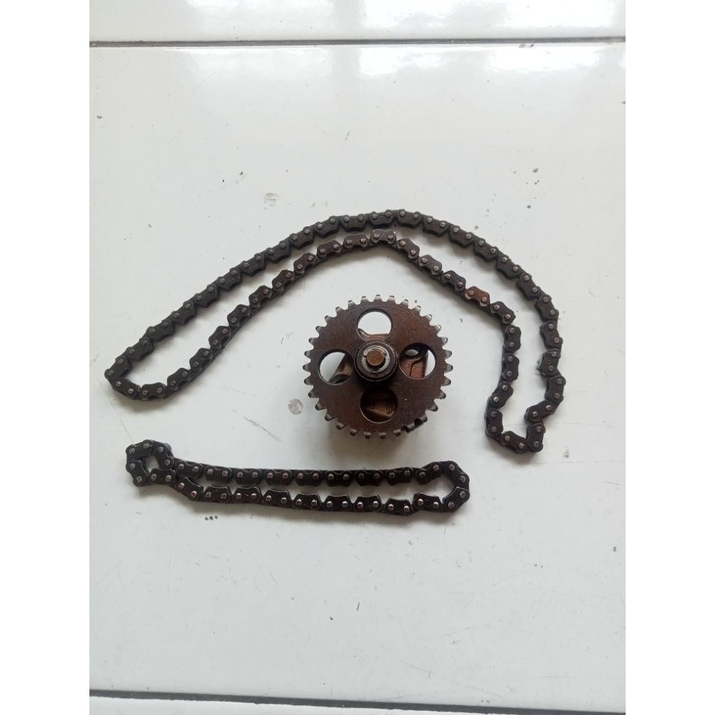 Jual set Rante keteng+Rante pompa oli+pompa oli skywave, Hayate, spin ...