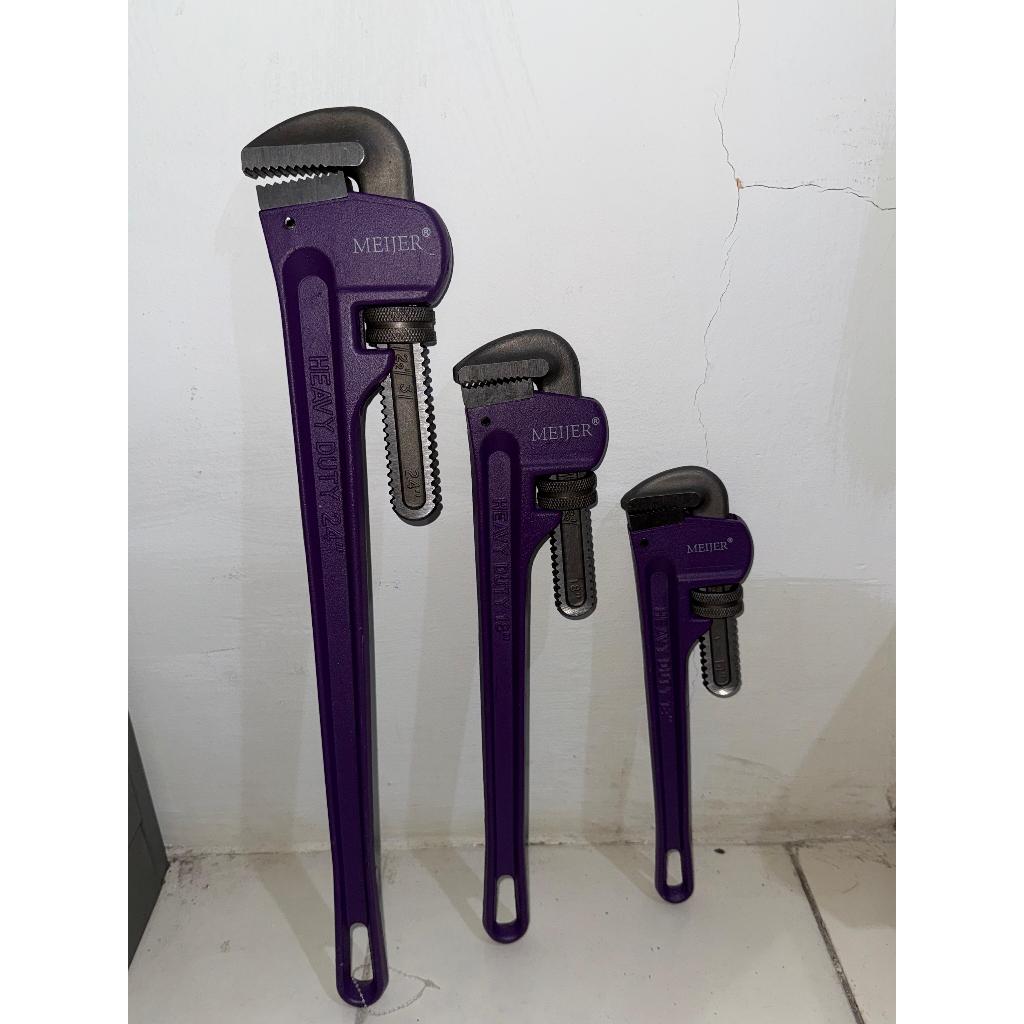 Jual Kunci Pipa / Ledeng / Adjustable Pipe Wrench HD Meijer 18 ...