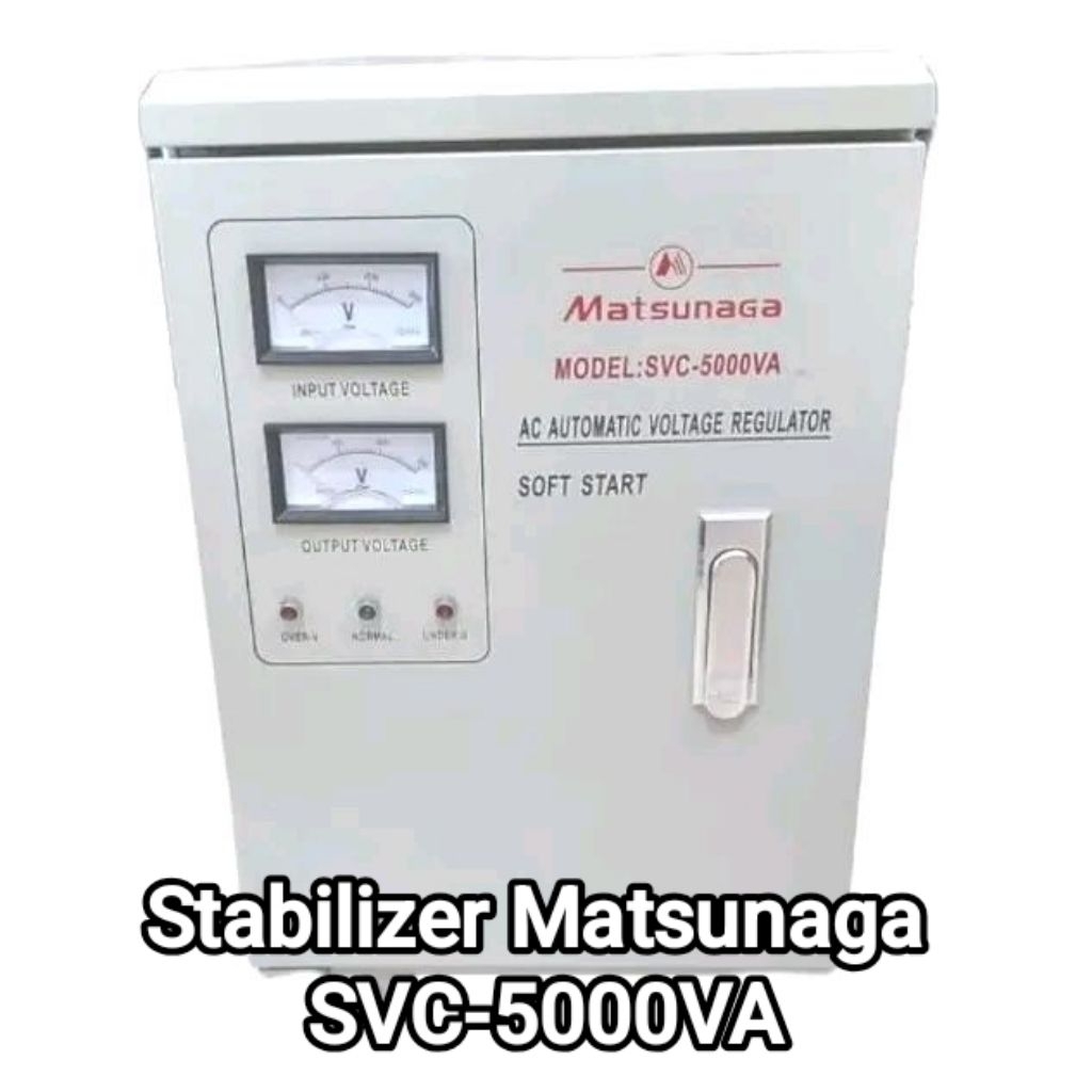 Jual Stabilizer listrik/Stavol Matsunaga 5000va/Stabilizer Matsunaga ...