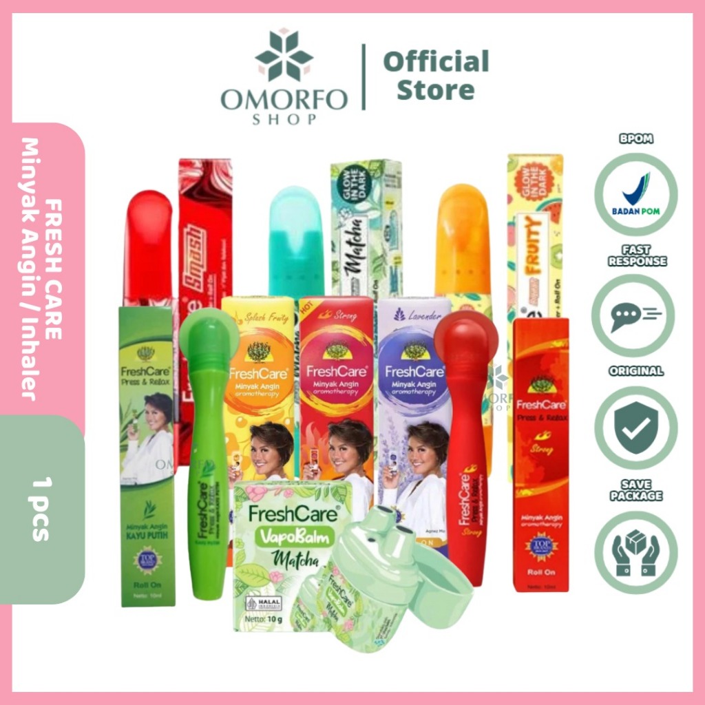 Jual [Omorfo] FRESH CARE Plossa Minyak Angin Aromatheraphy freshcare ...