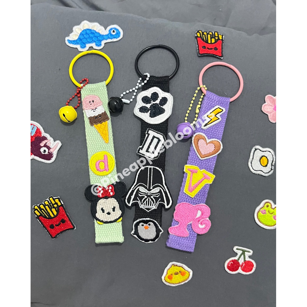 Jual Webbing Keychain Custom lucu DIY - Gantungan Kunci - Ganci lucu ...