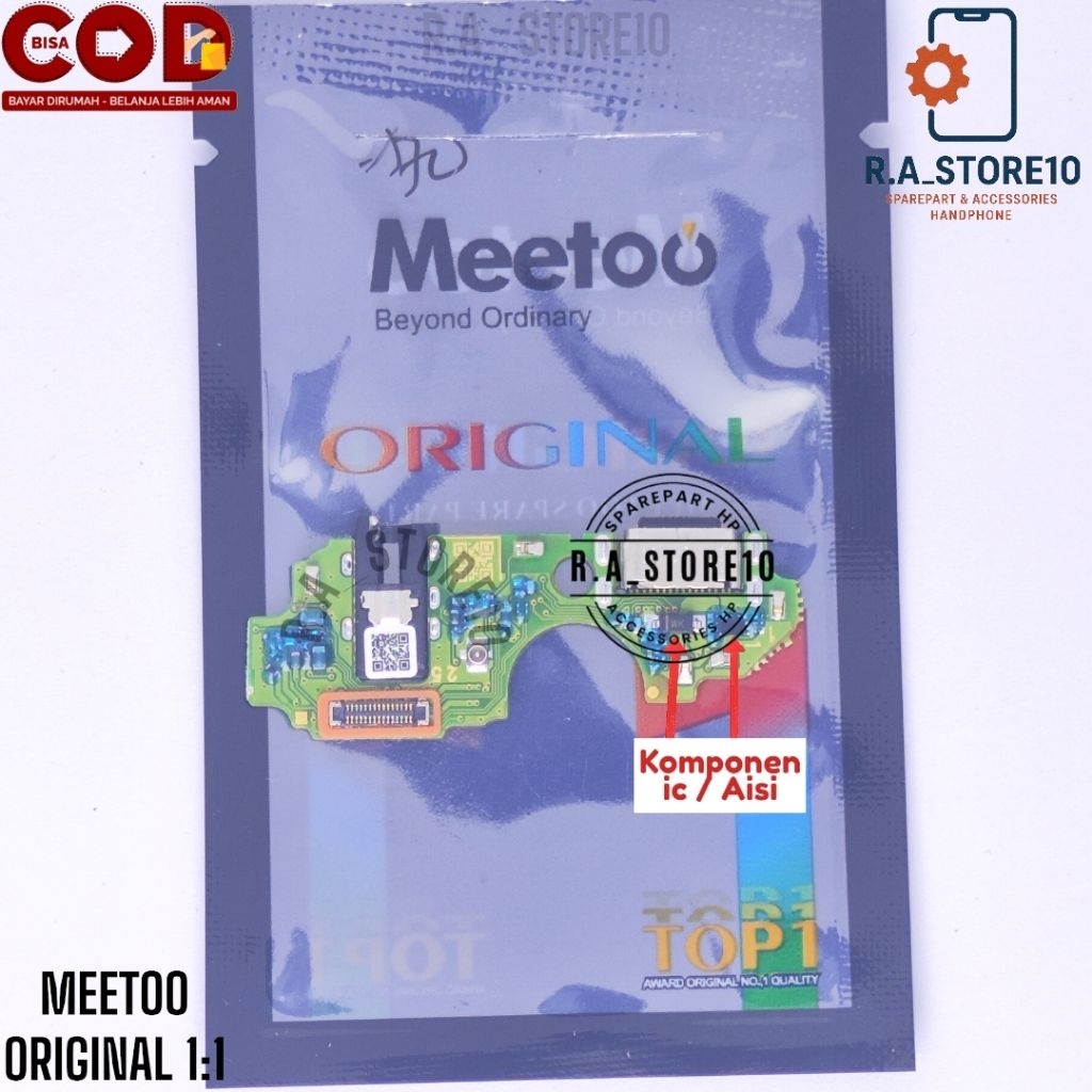 Jual MEETOO Flexibel Charger + IC ITEL A70 / A665L ORIGINAL 1:1 + MIC ...