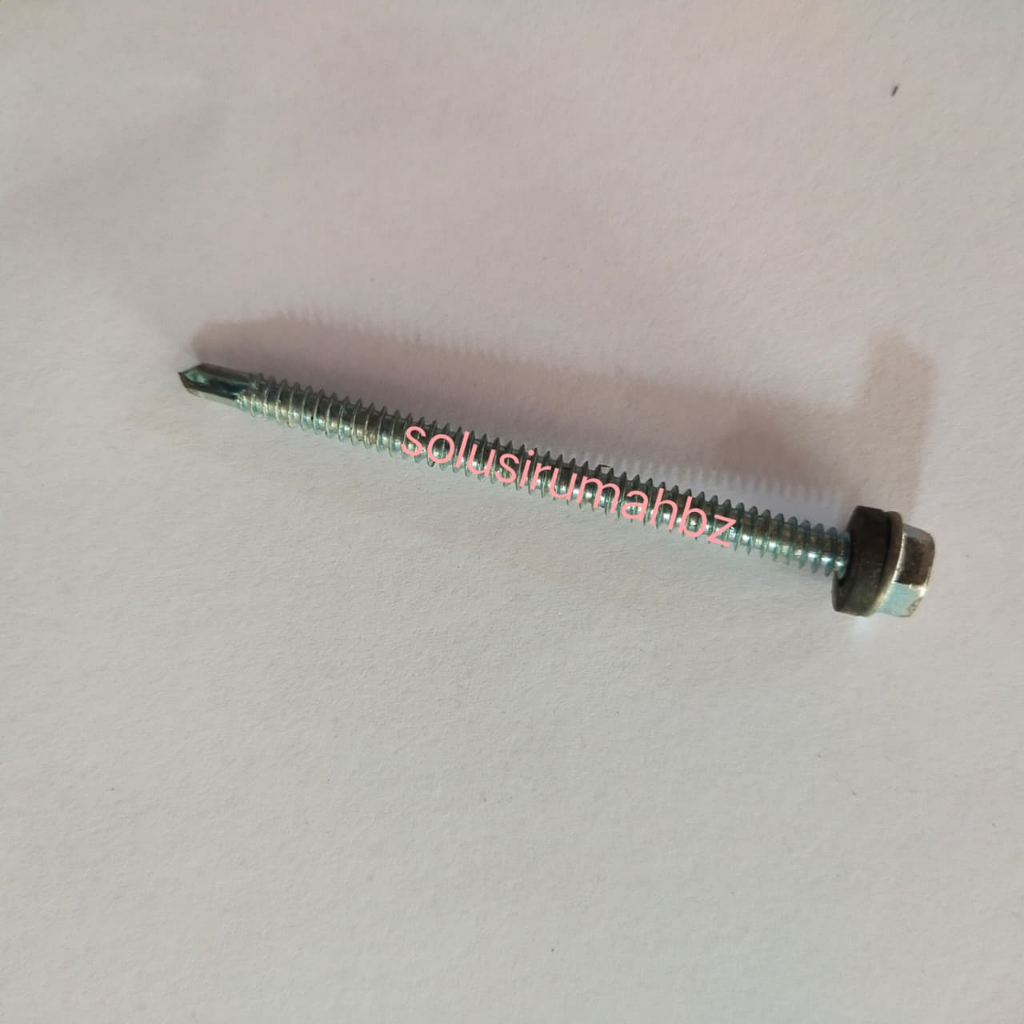 Jual self drilling screw baut roofing sds atas 12 x 70mm 70 mm baja ...