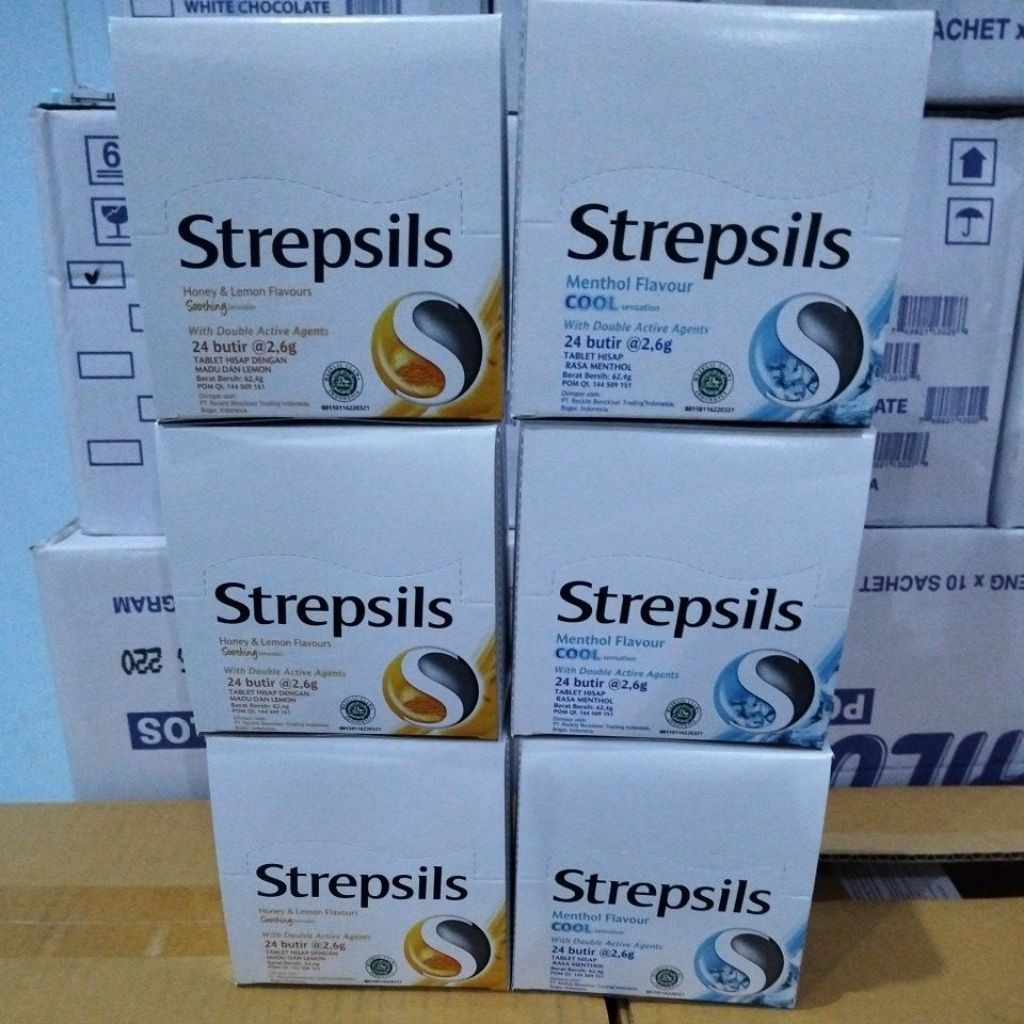 Jual STREPSILS PER BOX ISI 24 BUTIR | Shopee Indonesia