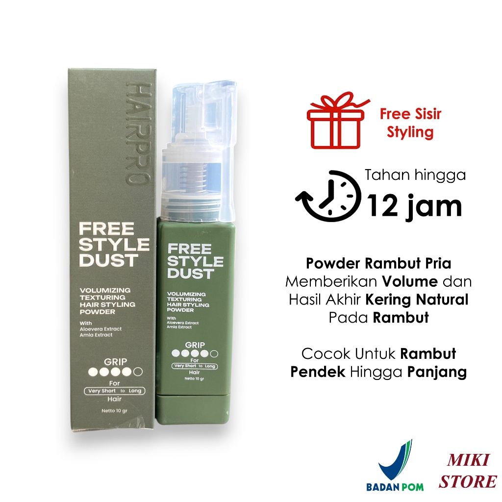 Jual Hairnerds Professional Hair Styling Powder Rambut Pria Hairpro ...