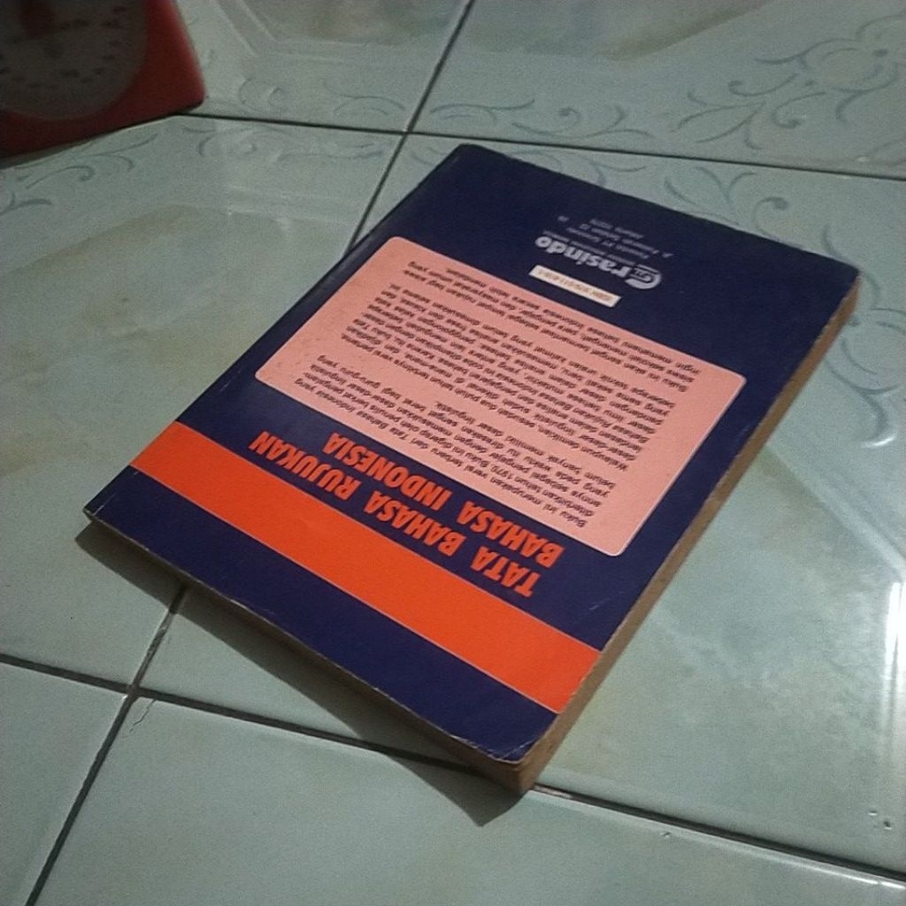 Jual buku TATA BAHASA RUJUKAN BAHASA INDONESIA UNTUK TINGKAT MENENGAH ...