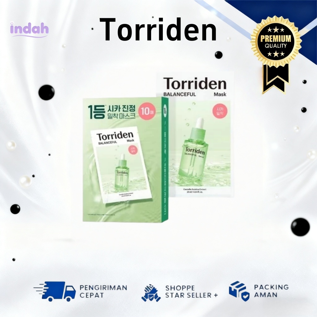 Jual Torriden Balanceful Sheet Mask dengan Centella Asiatica 10pcs ...