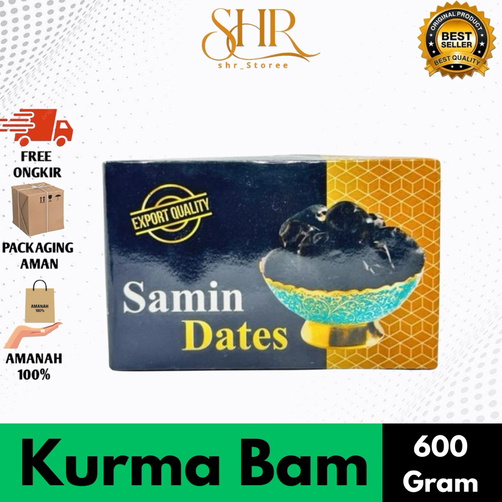 Jual Kurma Bam Kurma Anggur Mazafati Dates 600 Gram / Kurma Bam / Kurma ...