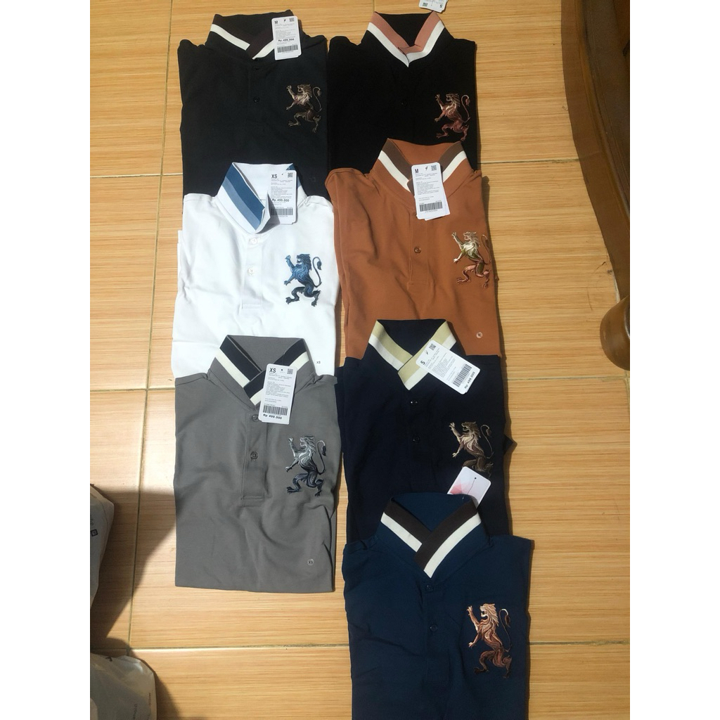Jual polo giordano 3d lion 100% original | Shopee Indonesia