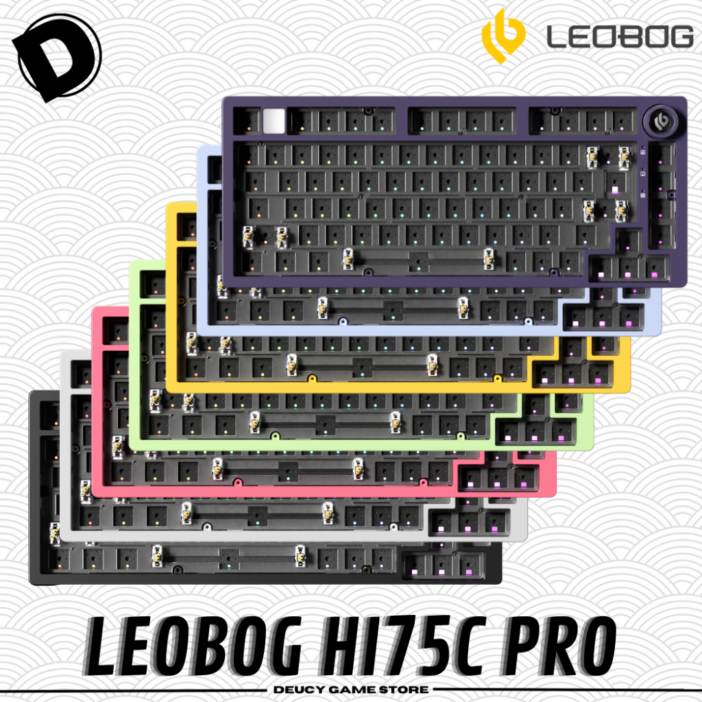 Jual LEOBOG HI75C PRO Aluminum Barebone Three-mode Wireless Mechanical ...