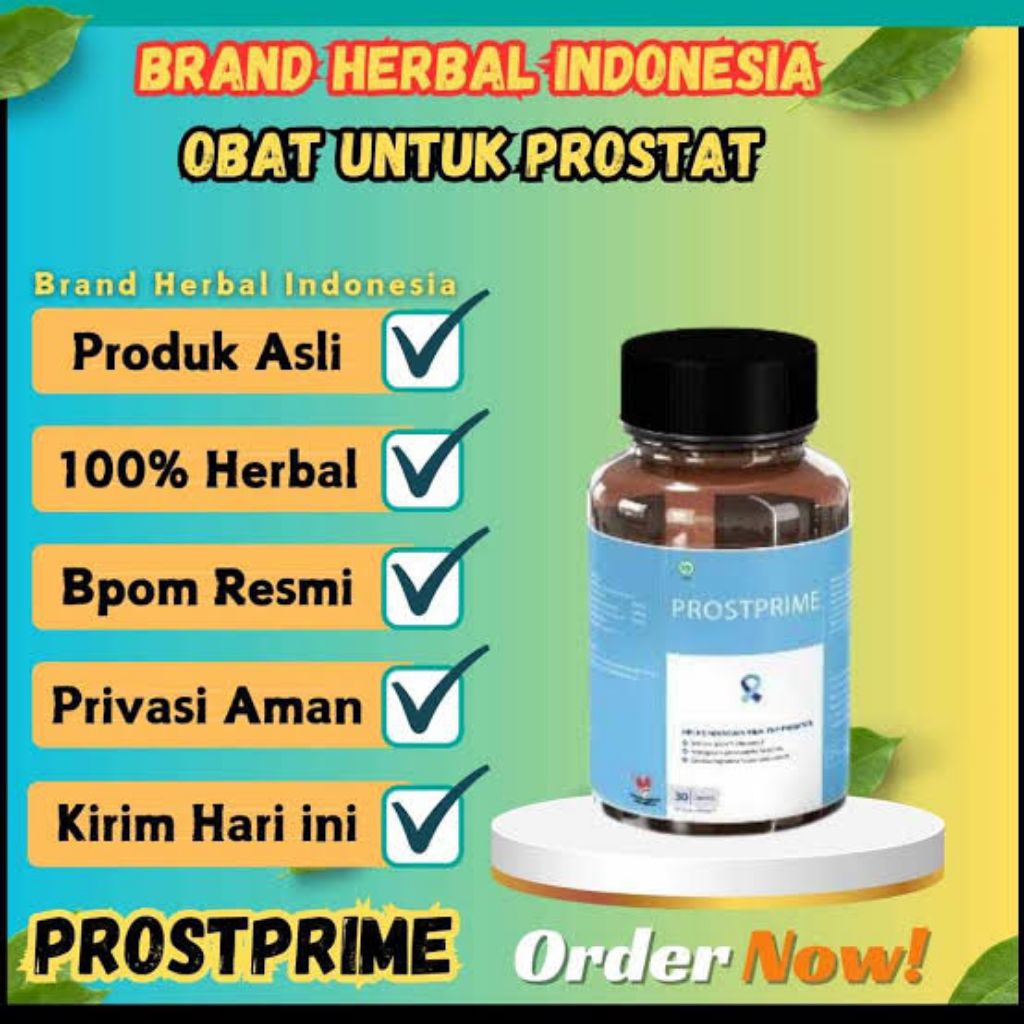 Jual PROSTAPRIME OBAT HERBAL ATASI PROSTAT | Shopee Indonesia