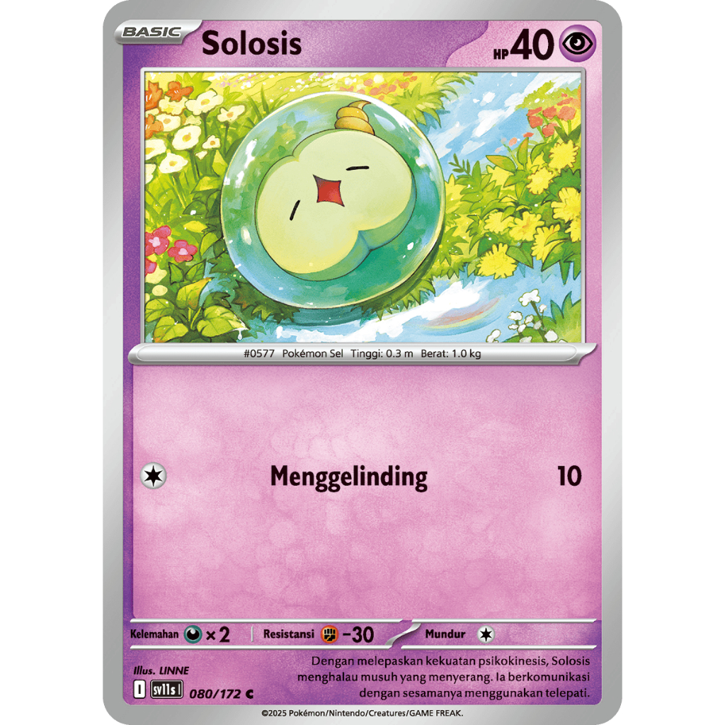 Jual Solosis C sv11s 080/172 - Hitam & Putih - POKEMON TCG INDONESIA ...