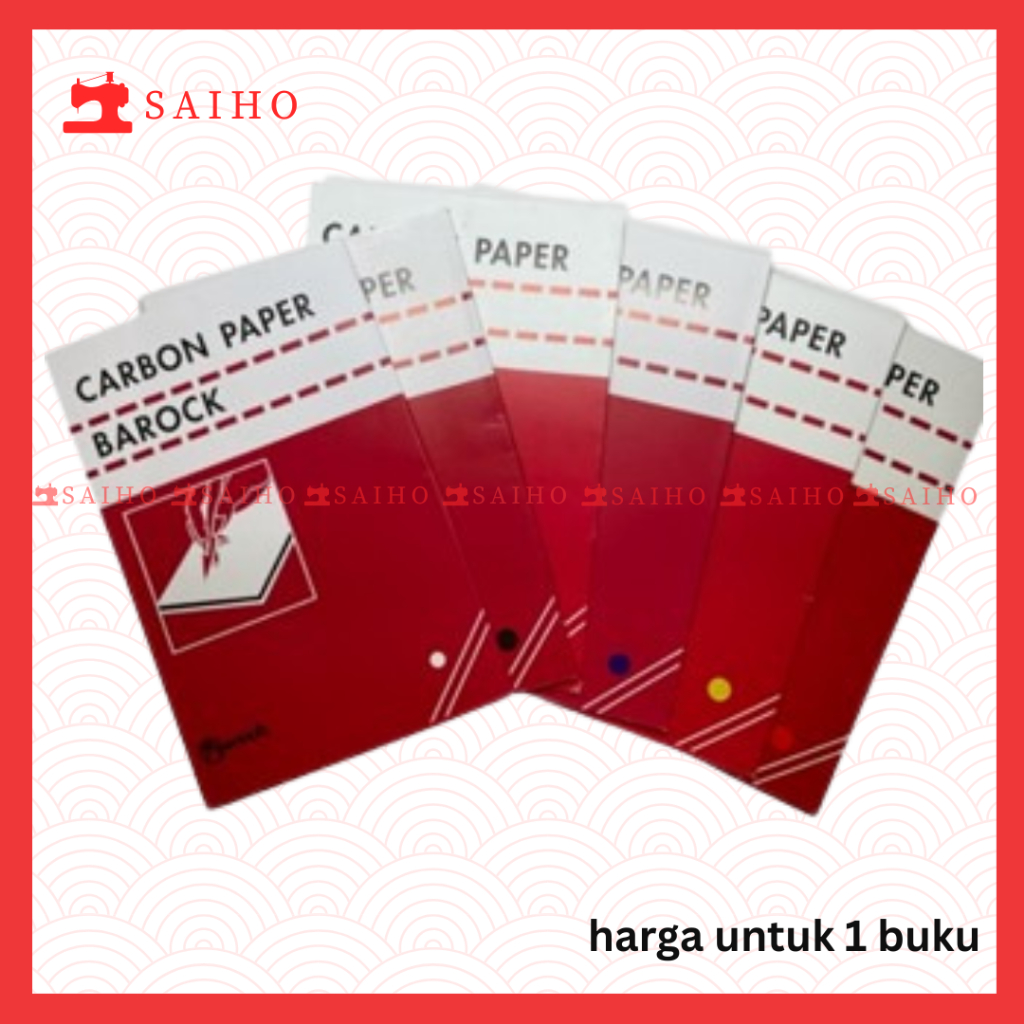 Jual Kertas Karbon BAROCK / Carbon Paper Barock Isi ±50 Lembar | Shopee ...